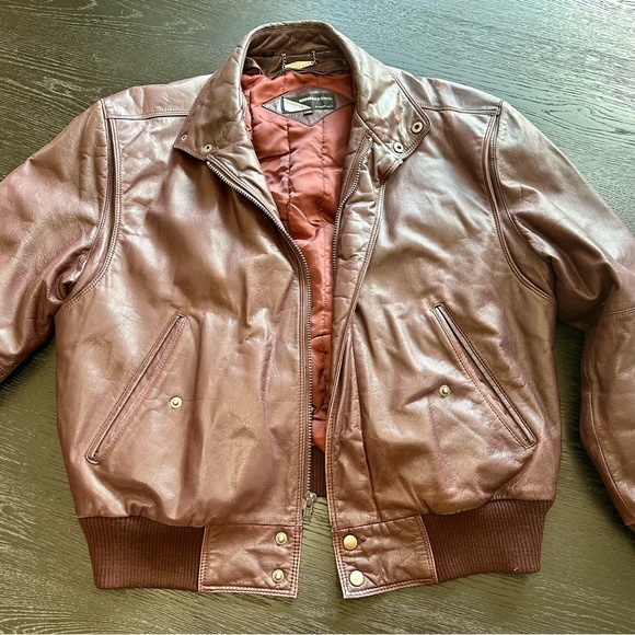Members Only | Jackets & Coats | Vintage Members Only Leather Jacket ...
